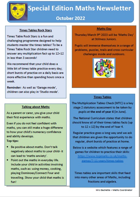 Special Edition Newsletters - Stillness Junior School